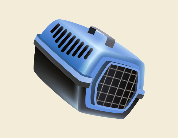 Cat crate | Gudang Vector